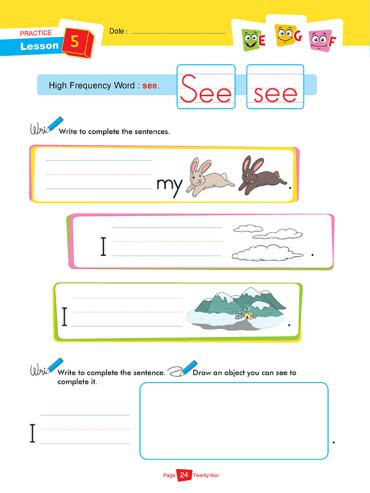 KG3 Practice Book - Kedemos Education